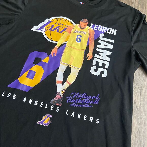 Shirts | Ultra Game Nba La Lakers Lebron James 6 Tshirt Mens Medium ...